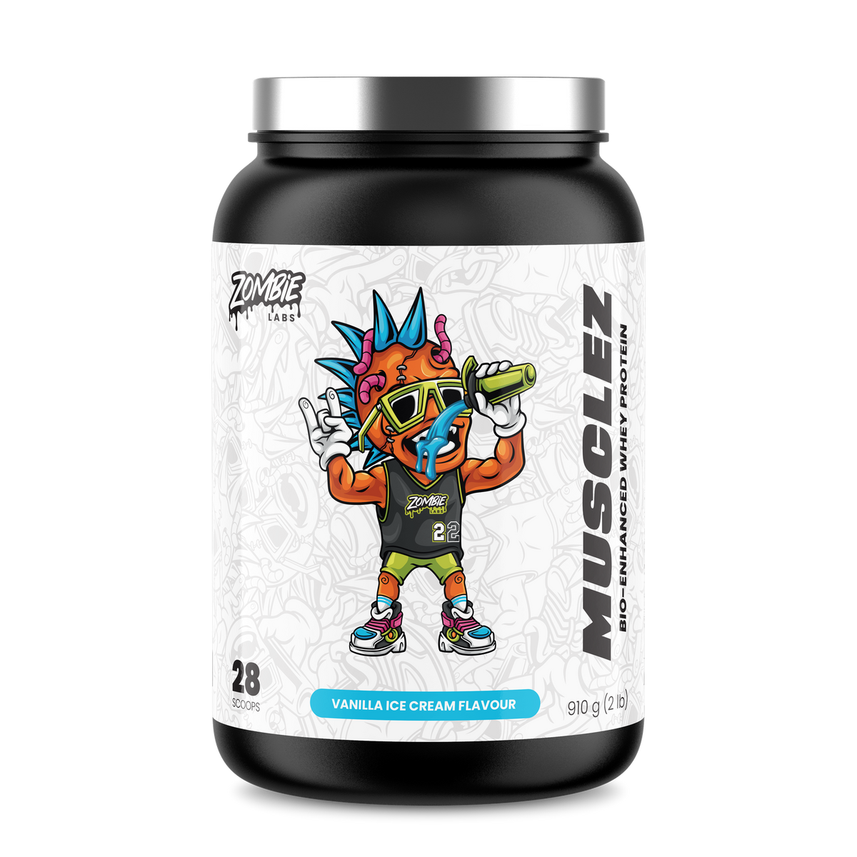 Zombie Labs Musclez Bio-Enhanced Whey Protein – Mass Nutrition