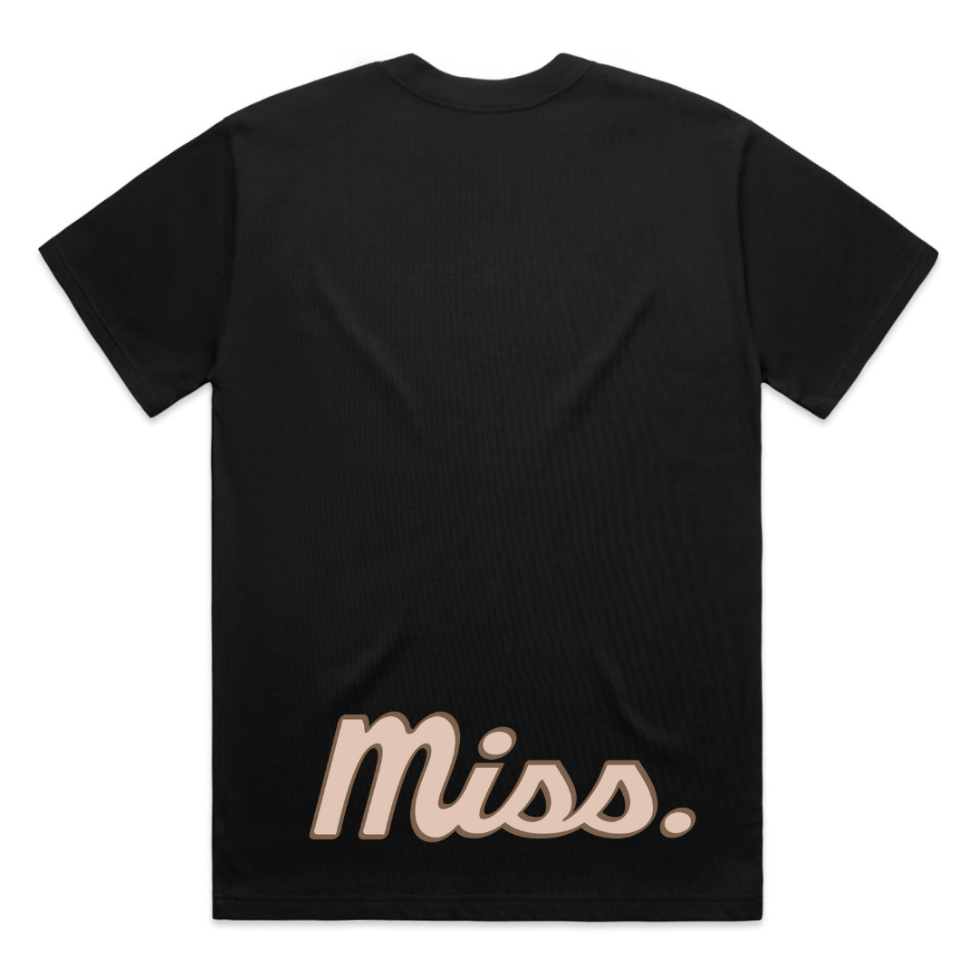 Miss Bold Cursive Oversized Tee – Mass Nutrition